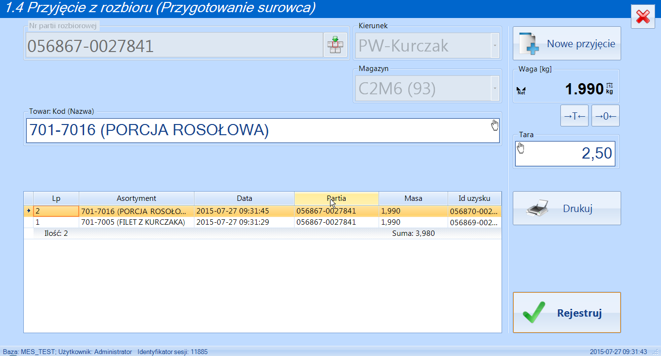 Oprogramowanie do zarządzanie magazynem z mięsem - 7Technology